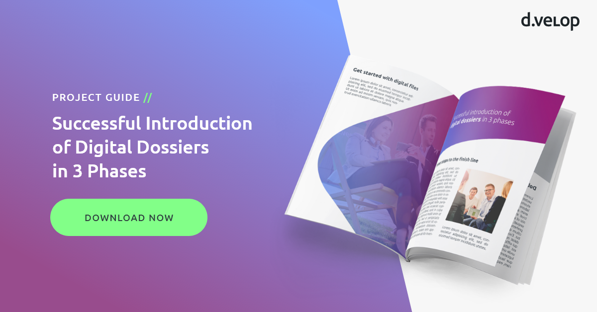 Project guide | Successful introduction of digital files | d.velop